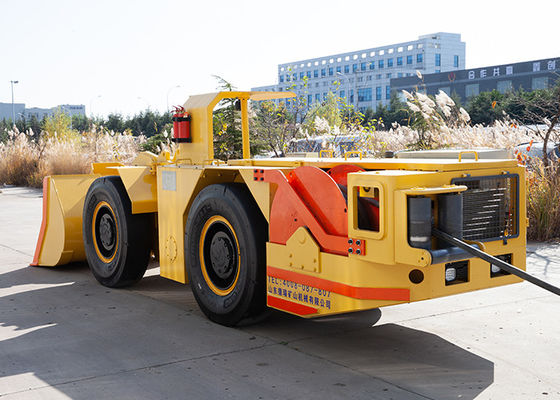 Electric Cable Battery Powered Loader For Underground Mining Usage 2 Cube