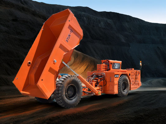 VOLVO Engine DERUI 12 Tons Underground Mining Truck / Dump Truck