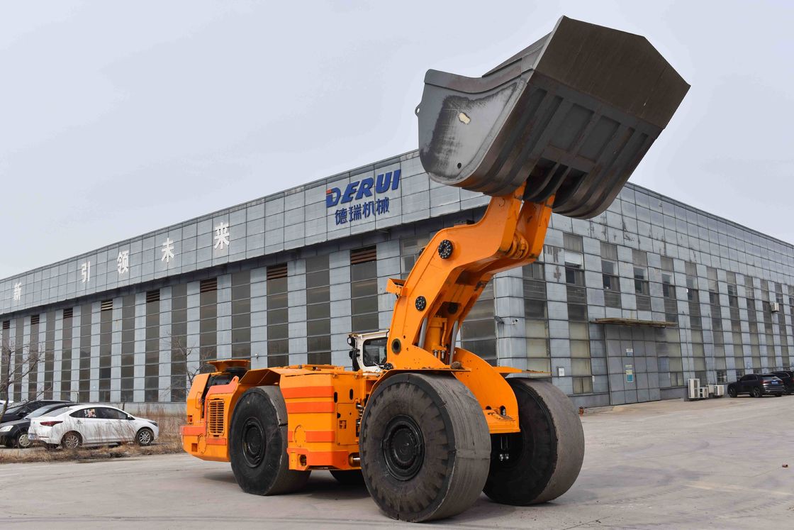 DERUI DRWJ-6 Underground Wheel Loader High Intelligence For Mining ...