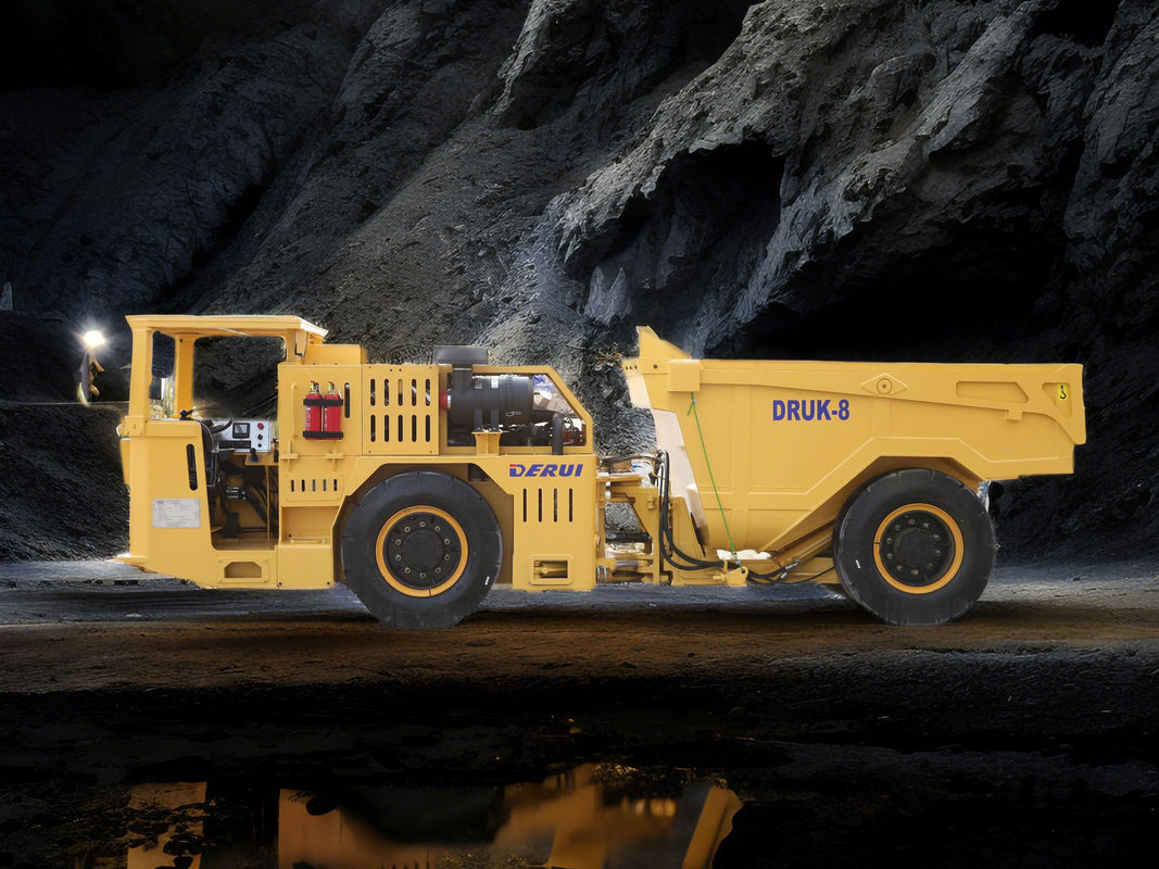 DERUI DRUK-8 Compact Underground Gold Mine Loader Copper Mine Loader ...