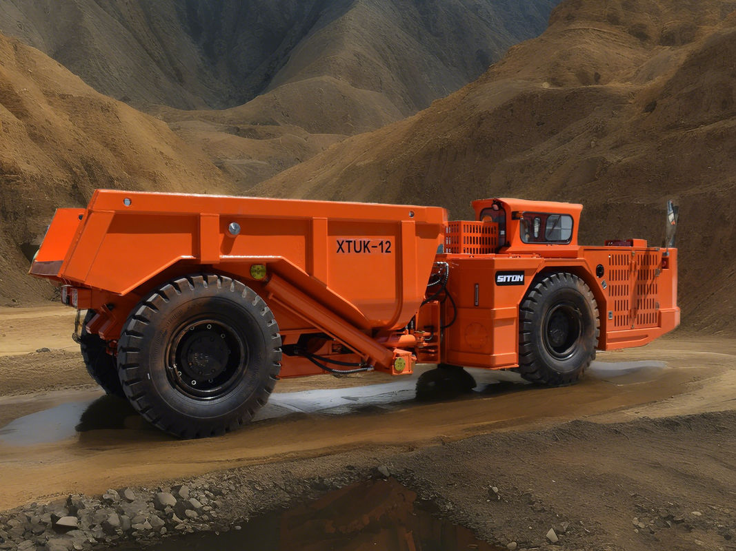 Underground Mining Transport Vehicles DERUI DRUK-12 Compact mine usage ...