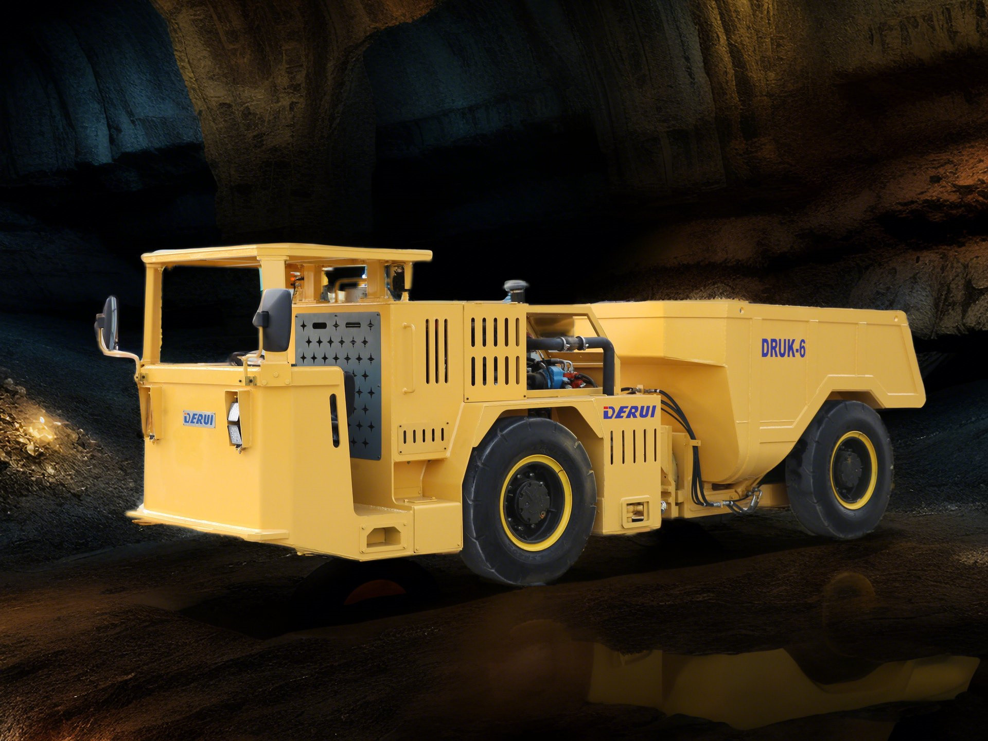 DERUI DRUK-6 Underground Gold Mine loader Copper mine loader Scooptram